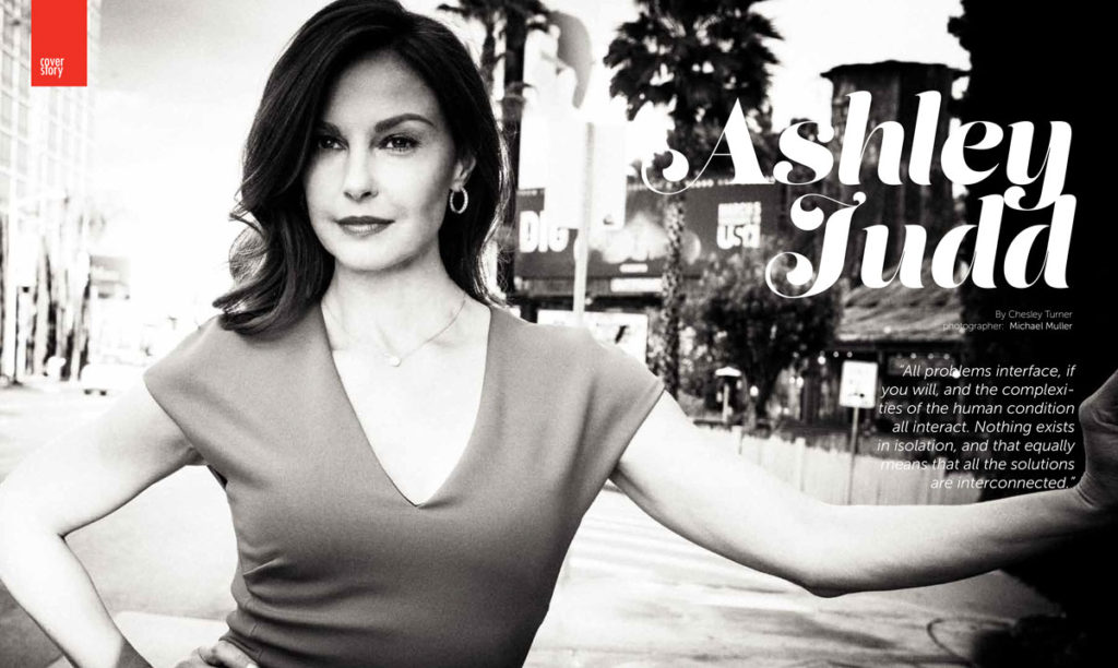 New York Moves Magazine | Ashley Judd - Robin Siegel Beauty